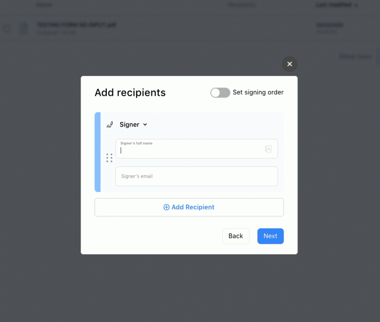 How to Send a Sign Request – eSign Learn