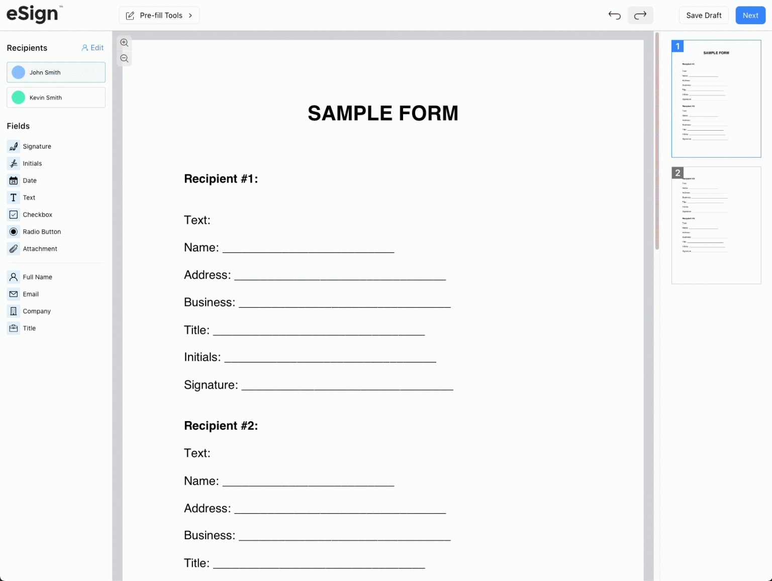 How to Send a Sign Request – eSign Learn