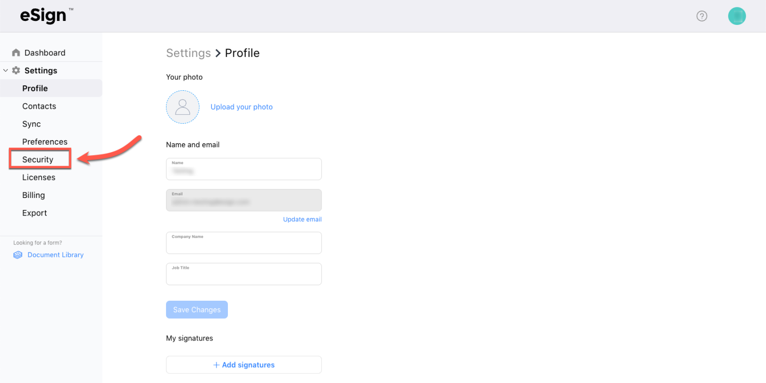 How to Reset your Password – eSign Learn