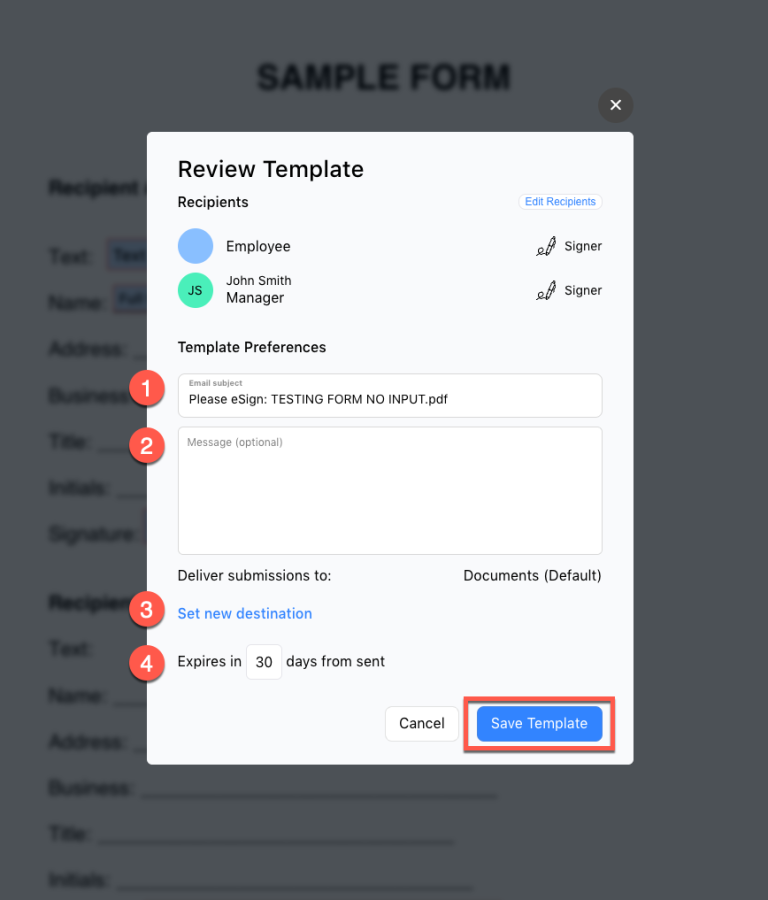 How to Create a (Standard) Template – eSign Learn